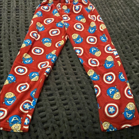 Marvel | Other | Marvel Red And Blue Pajama Bottoms Vibrant Design ...
